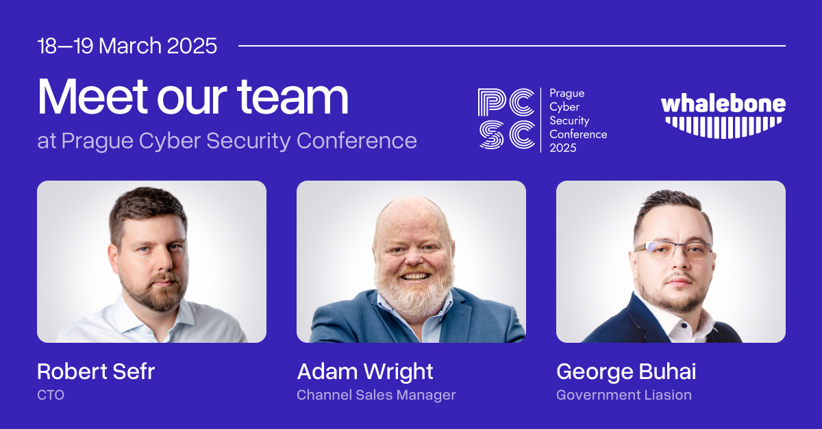 Whalebone at Prague Cyber Security Conference 2025